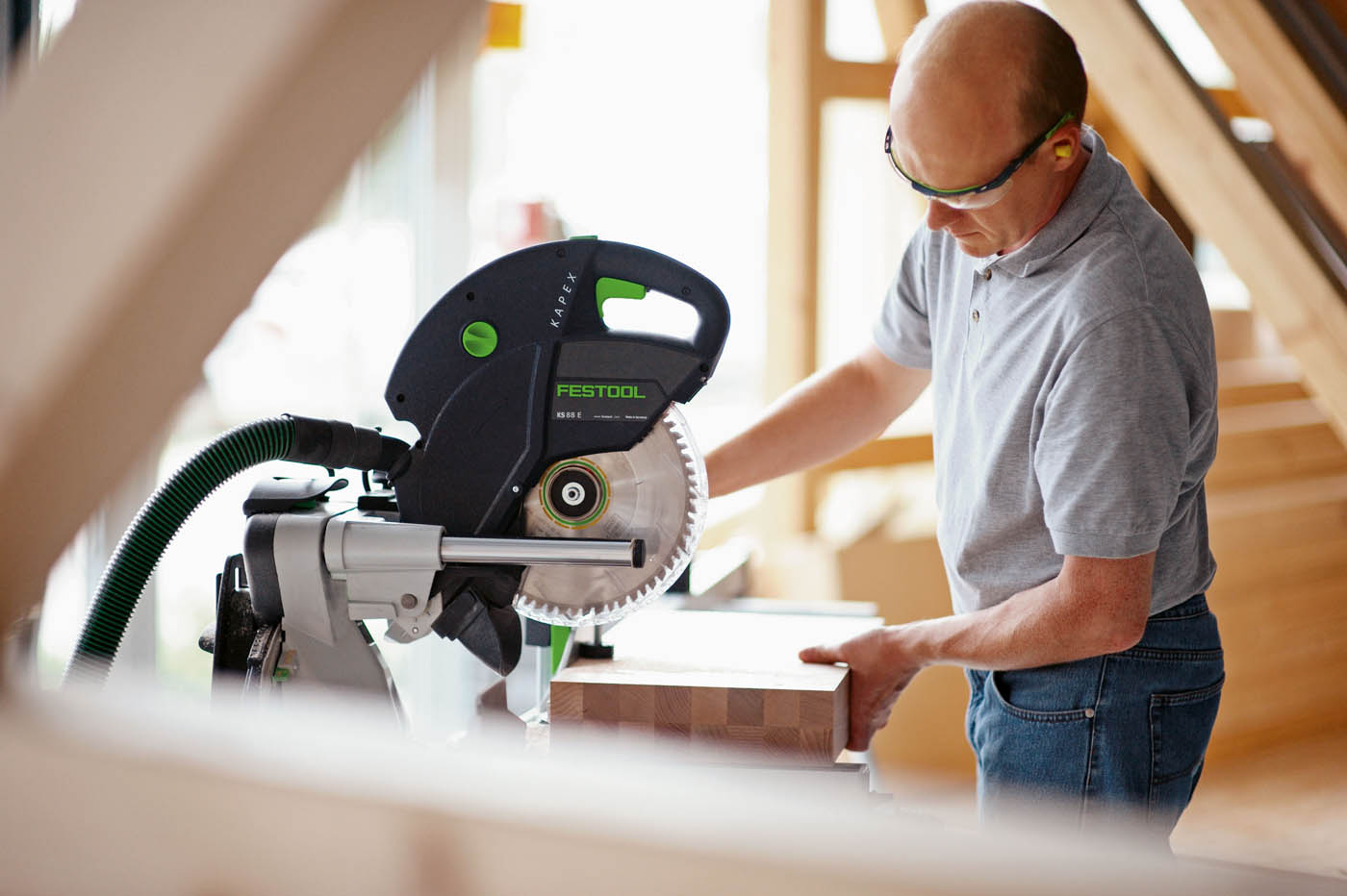 KAPEX Sliding Compound Mitre Saws - IDEAL TOOLS
